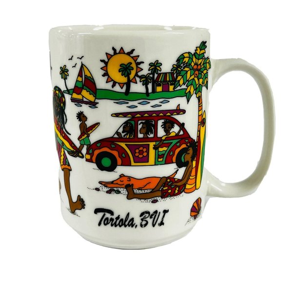 Americana Gift Co | Dining | Vintage Tortola Bvi Rasta Raggae Coffee ...